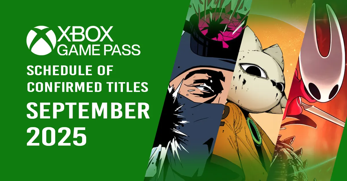 Xbox Game Pass septembre 2025 : planning des jeux confirmés - Goclecd.fr