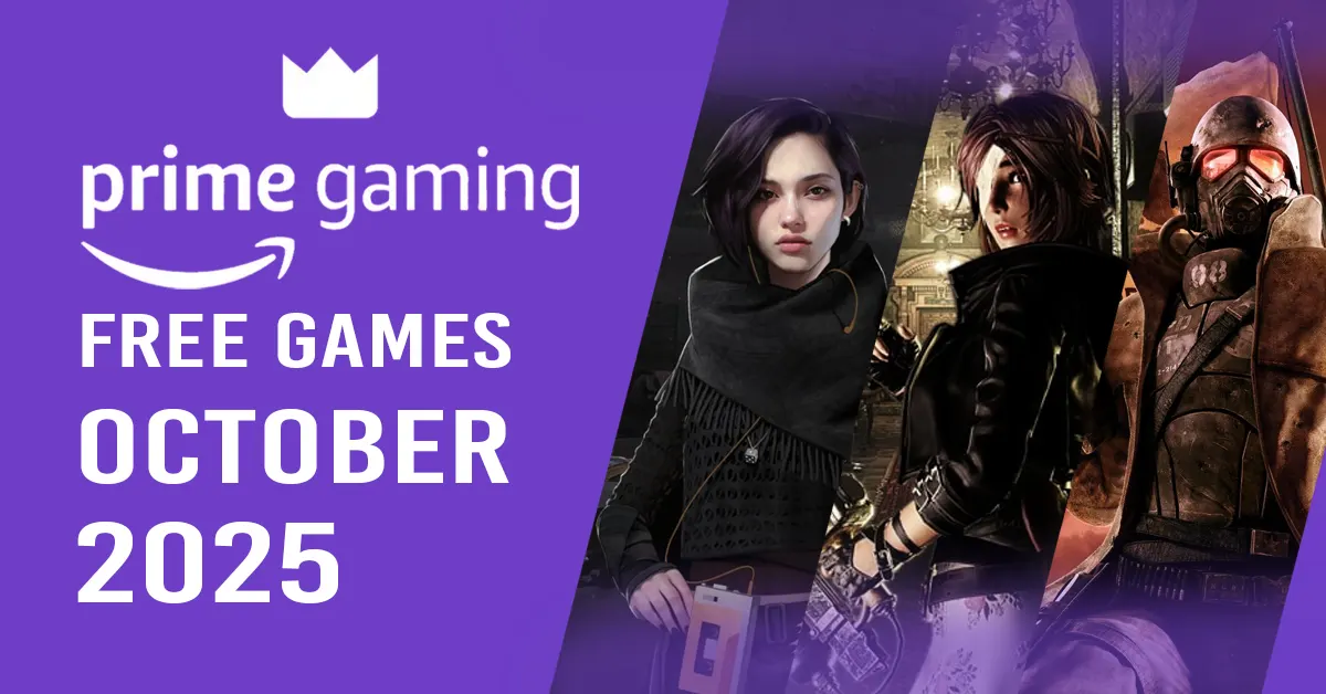 Amazon Prime Gaming jeux gratuits octobre 2025 – liste complète ...