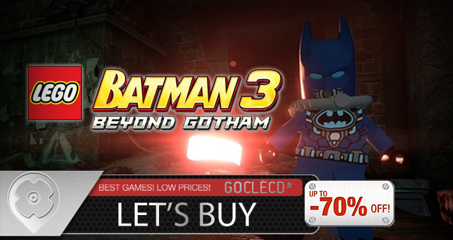 Comment Activer une clé Lego Batman 3 Beyond Gotham sur Steam - Goclecd.fr