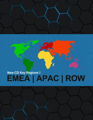 Nouvelles régions de Clé CD : EMEA, APAC, et RoW - Goclecd.fr