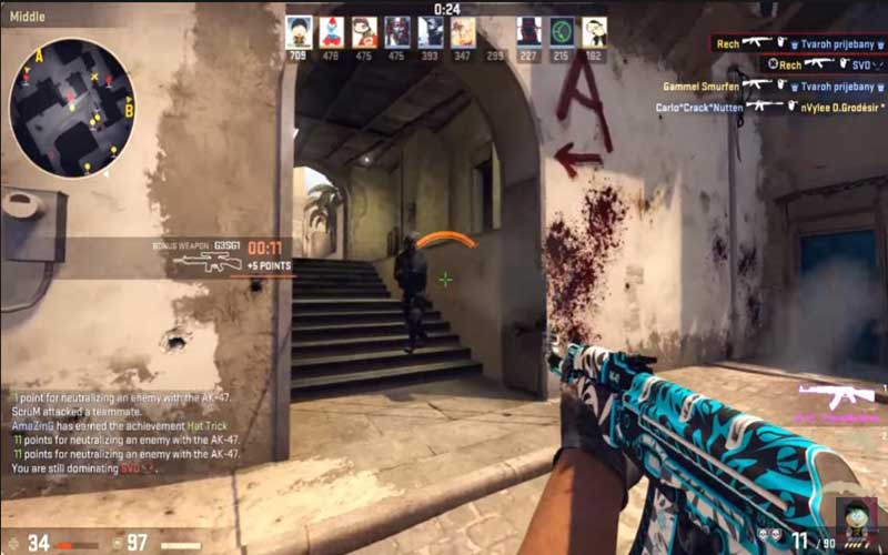 Acheter CSGO AK47 Skin Frontside Misty Clé CD au meilleur prix - Goclecd.fr